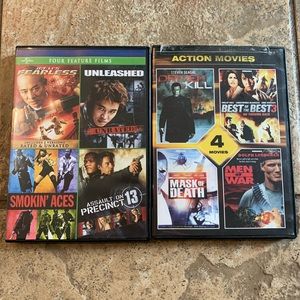 Media | Action Movie Dvd Bundle | Poshmark